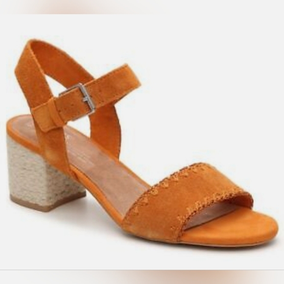 Toms | Shoes | Toms Espadrilles Block Heel | Poshmark